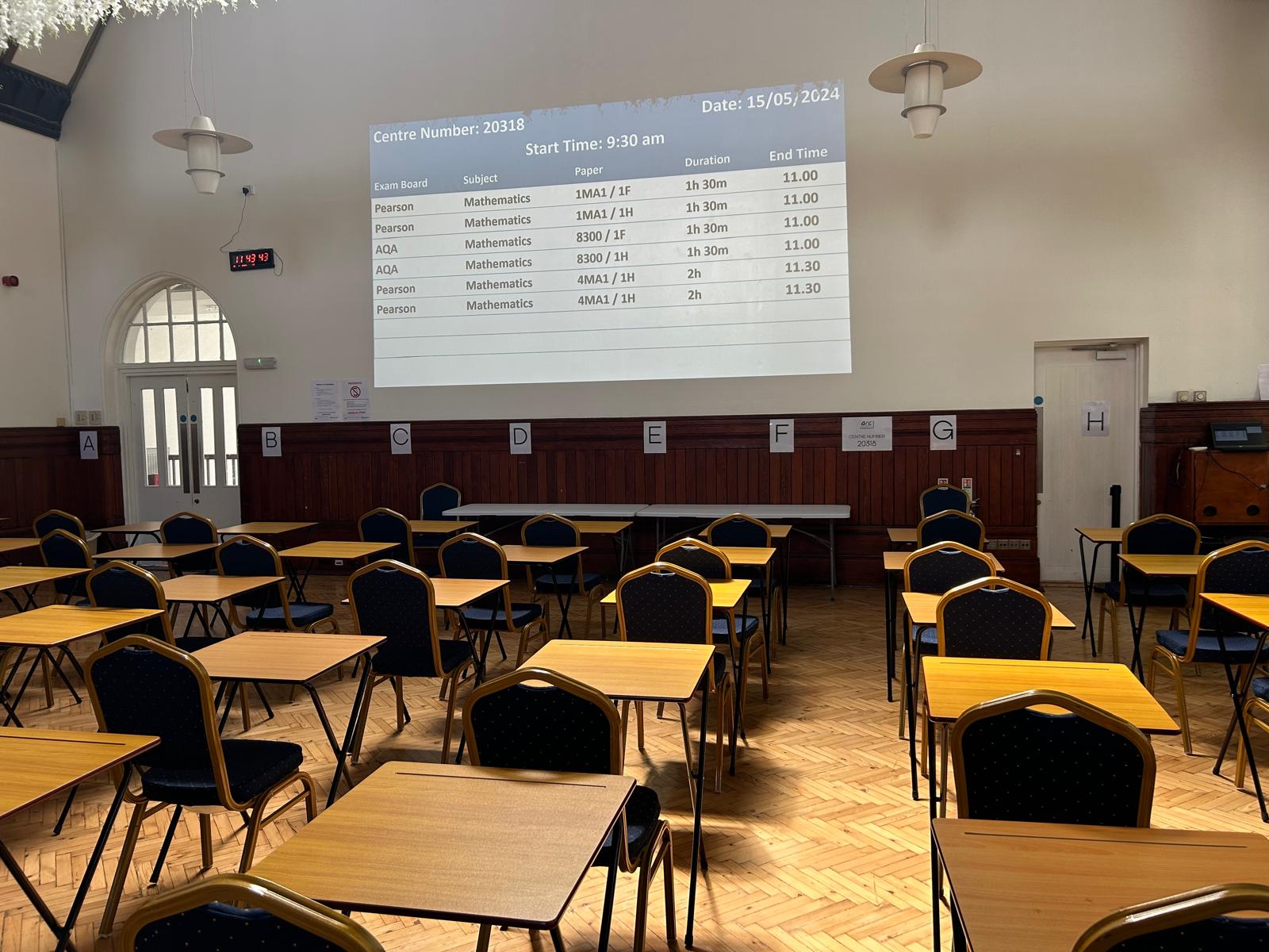 Centre Location – arc exams